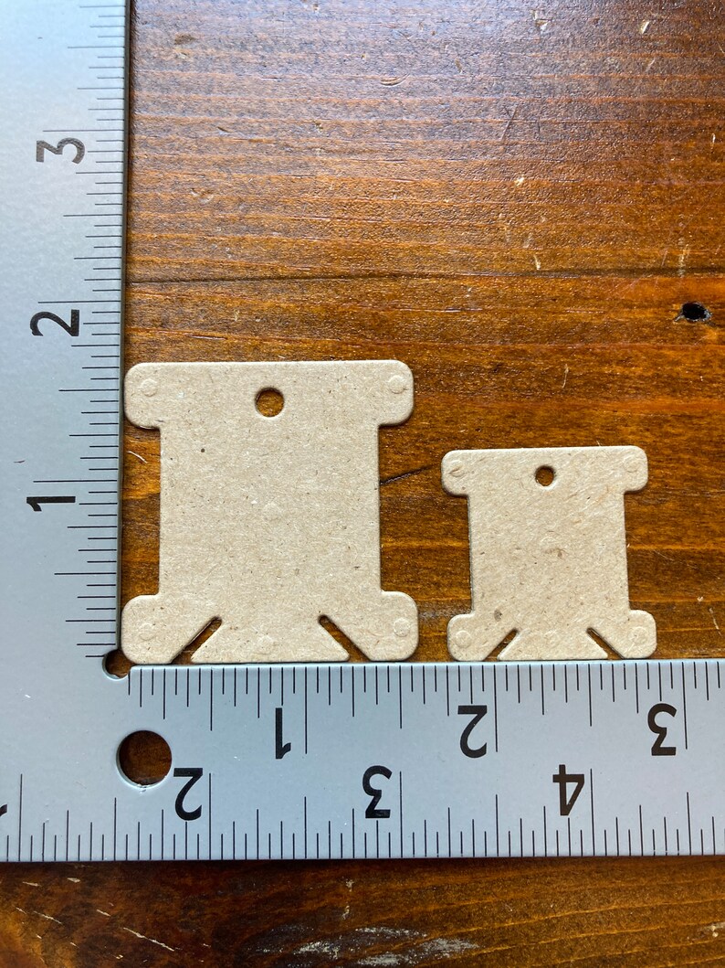 Floss Cards, Spool Cards, Embroidery Thread Cards, 30 Floss Kraft Cards ...