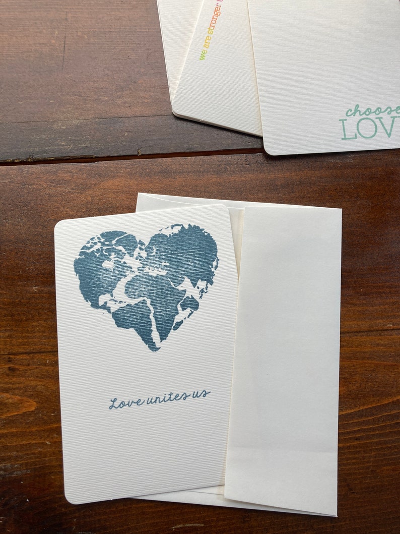 Flat Note Cards, Stamped Note Cards, Stationary, Journal Notes ...