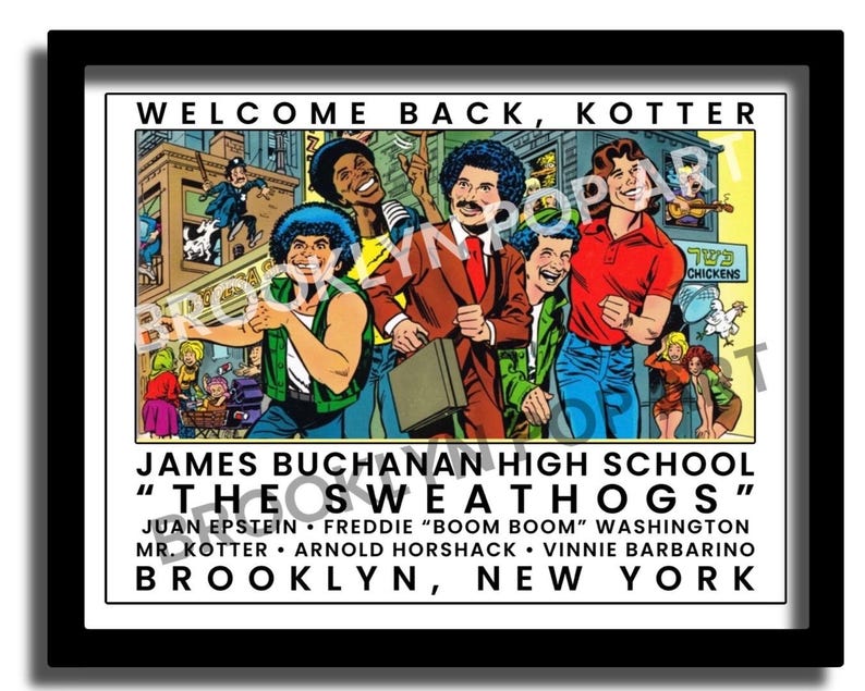 Welcome Back Kotter - Etsy