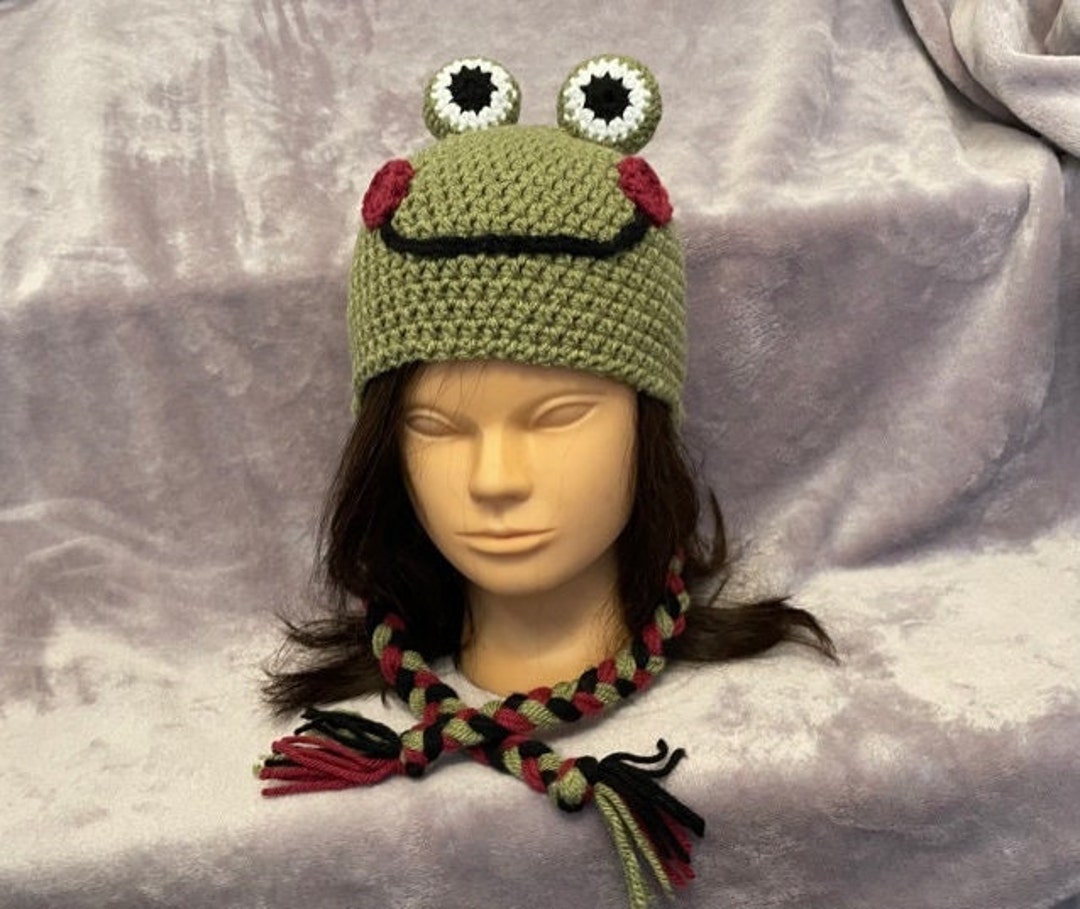 Frog Hat - Etsy