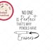No One is Perfect That's Why Pencils Have Erasers JPG, Inspirational ...
