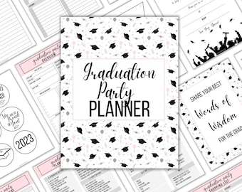 Printable Graduation Party Planner - Etsy