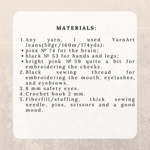 Crochet Pattern Brain Model, Amigurumi Brain, Anatomical Brain Crochet ...