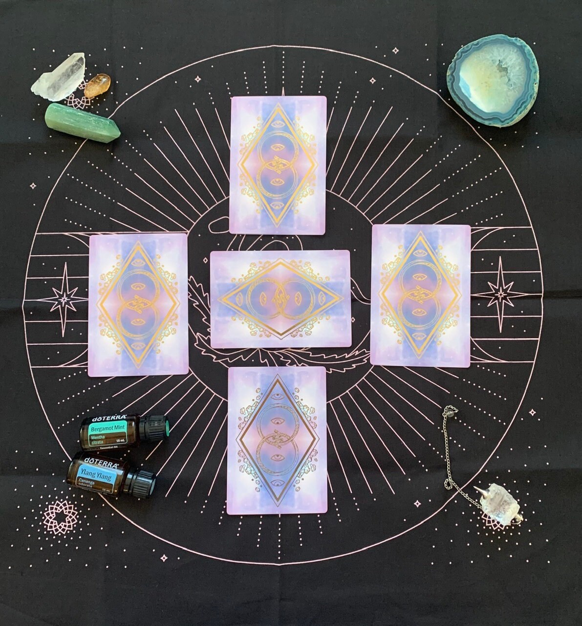 Compass Rose Reading With the Weaver Tarot Deck and Essential - Etsy