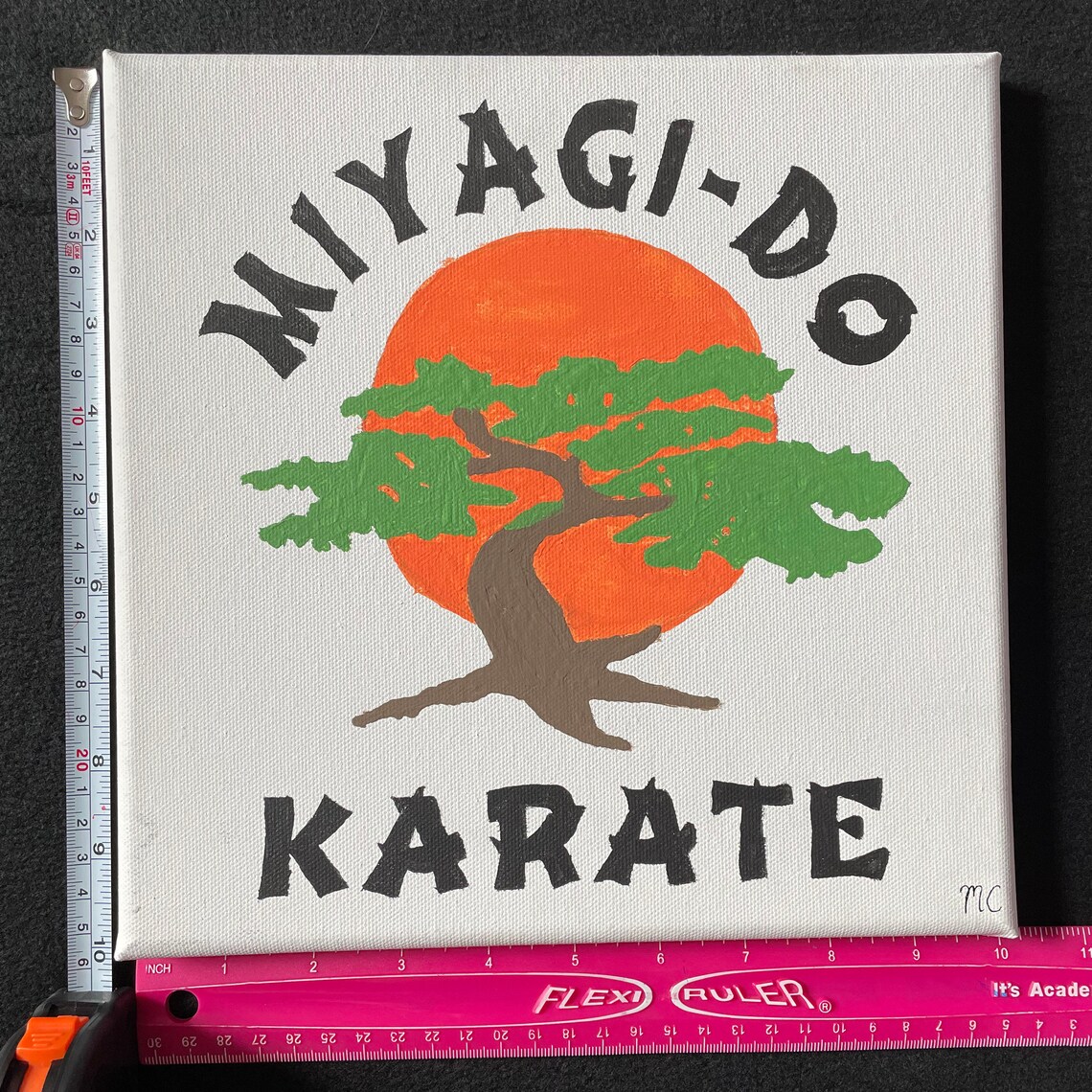 Cobra Kai & Miyagi-Do Paintings | Etsy