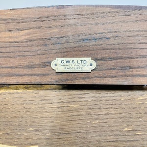 Art Deco 1930’s British Cws Ltd Cabinet Factory Radcliffe Entry Hall ...