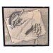 Mid Century Art drawing Hands is a Lithograph by the Dutch - Etsy