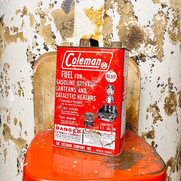 Antique Fuel Can - Etsy