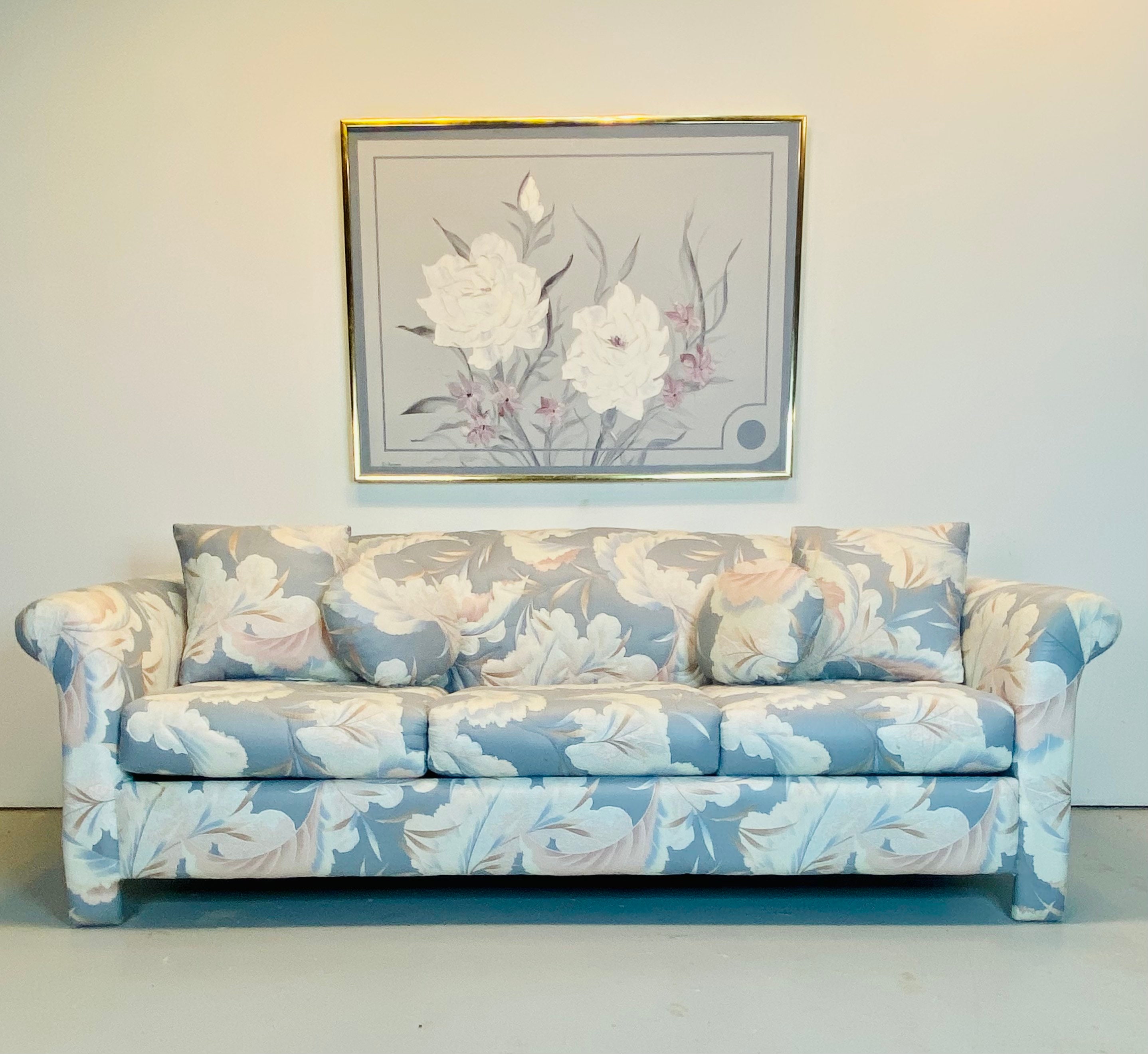 Post Modern Oil Painting Signed D. Andersen, 80s Art, 90s Decor, Large ...