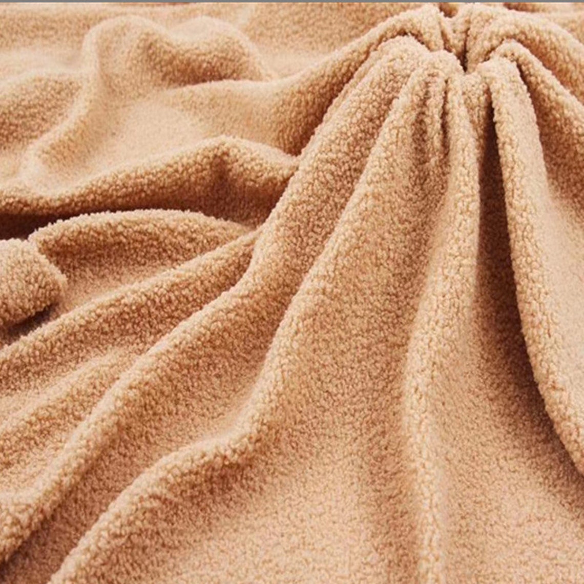 Teddy Plush Fabric Sherpa Fabric Toy Fabric Apparel Fabric | Etsy