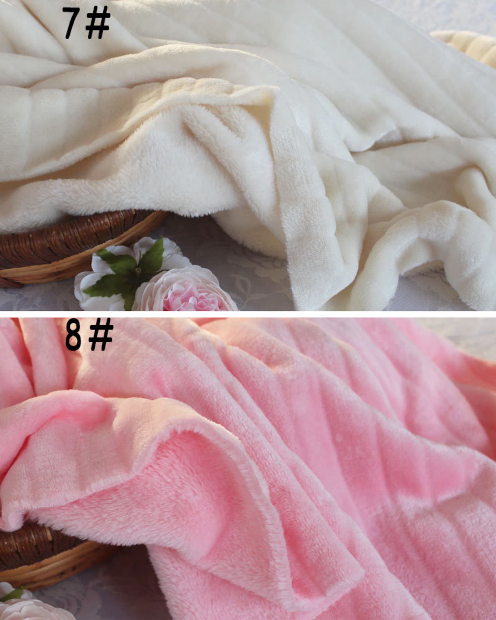 Thick Flannel Fabric, Double-sided Fleece Fabric, Coral Fleece Fabric ...
