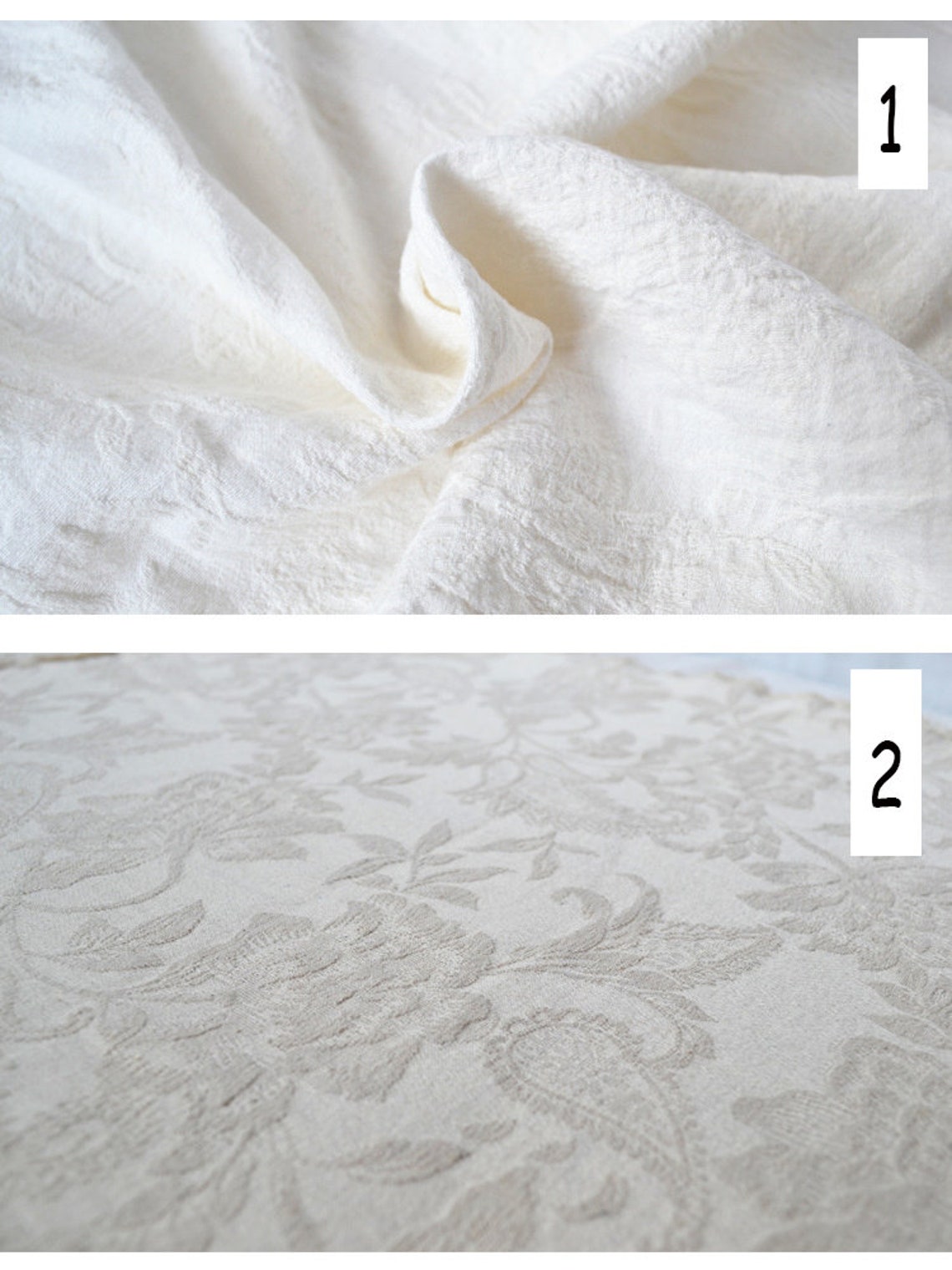 Jacquard Linen Fabric Linen Cotton Fabric Ethnic Fabric - Etsy