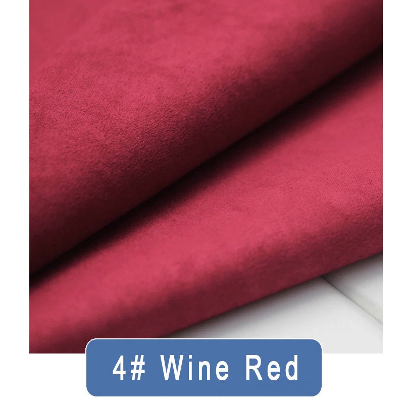 Lightweight Suede Fabric, Faux Suede Fabric, Soft Suede Fabric ...