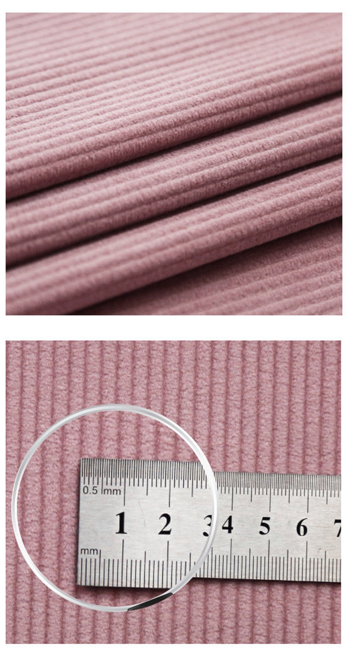 Corduroy Fabric Solid Color Corduroy 8 Wales Corduroy - Etsy