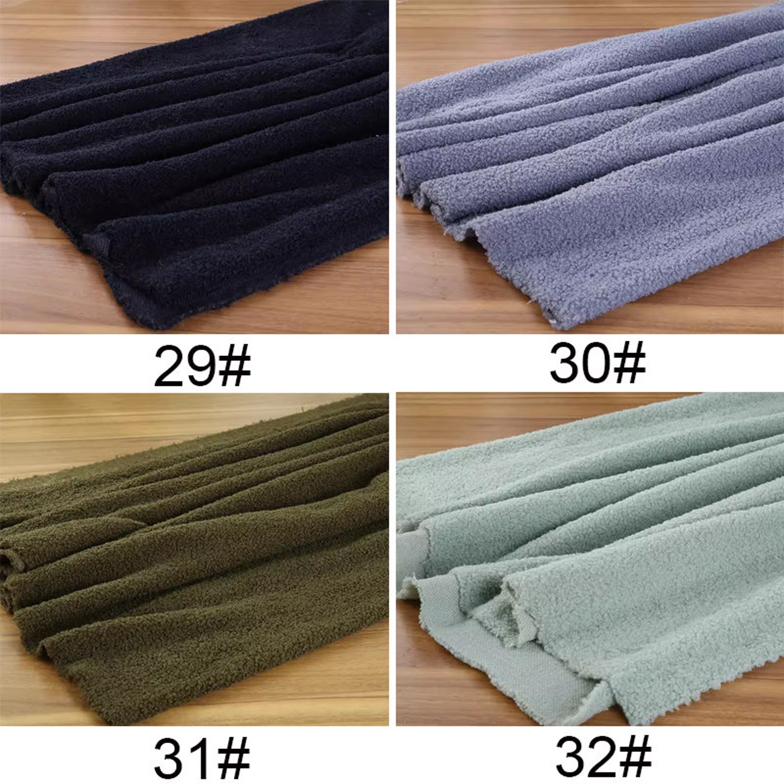 Teddy Plush Fabric, Sherpa Fabric, Fleece Fabric, by the Half Yard - Etsy