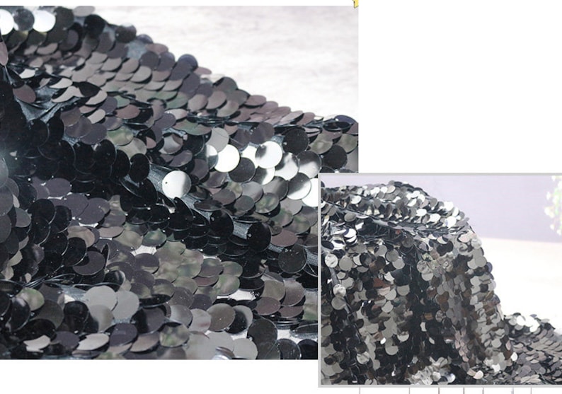 Large Sequin Fabric, Sequin Backdrop, Net Gauze Bottom, Fish Scale ...