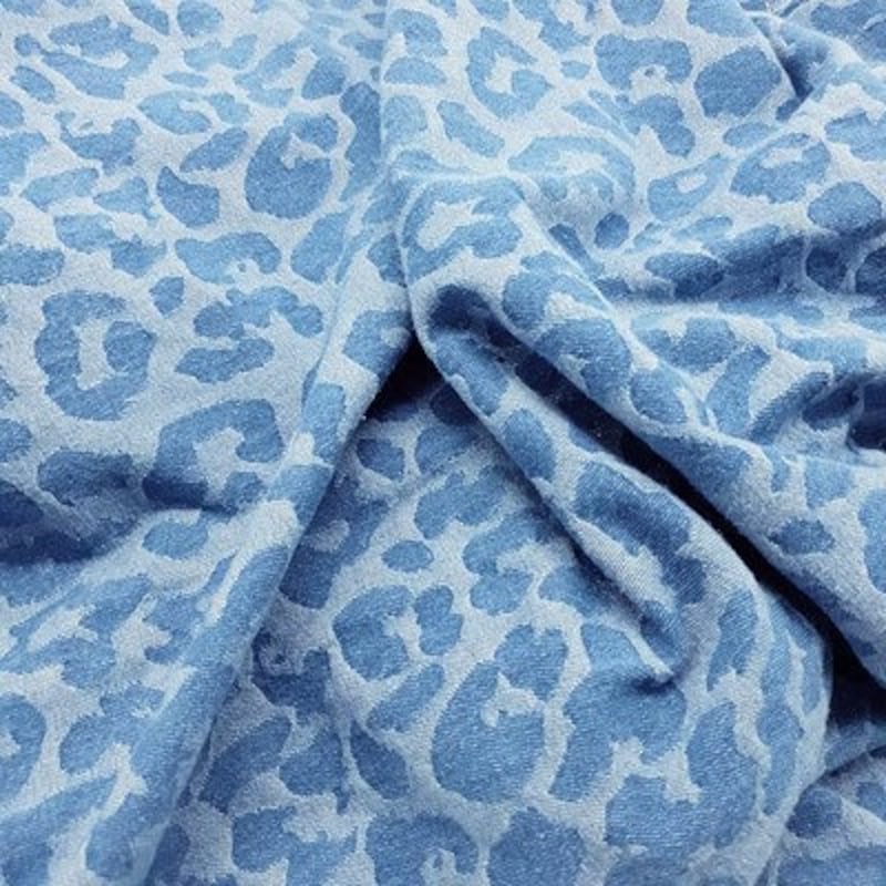 Blue Leopard Print Jeans - Etsy