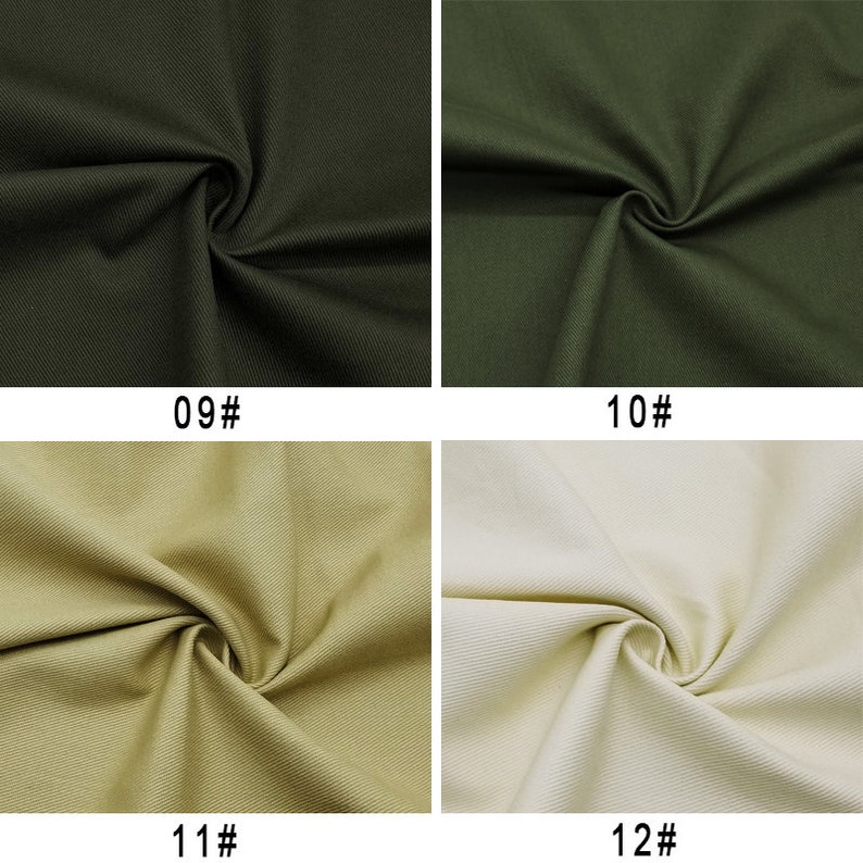 Colored Cotton Denim Fabric 100% Cotton Fabric Twill Denim - Etsy