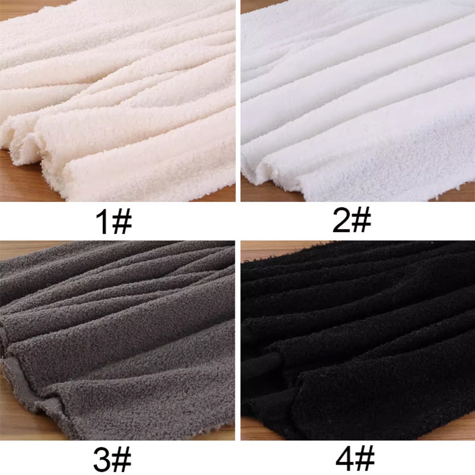 Teddy Plush Fabric, Sherpa Fabric, Fleece Fabric, by the Half Yard - Etsy