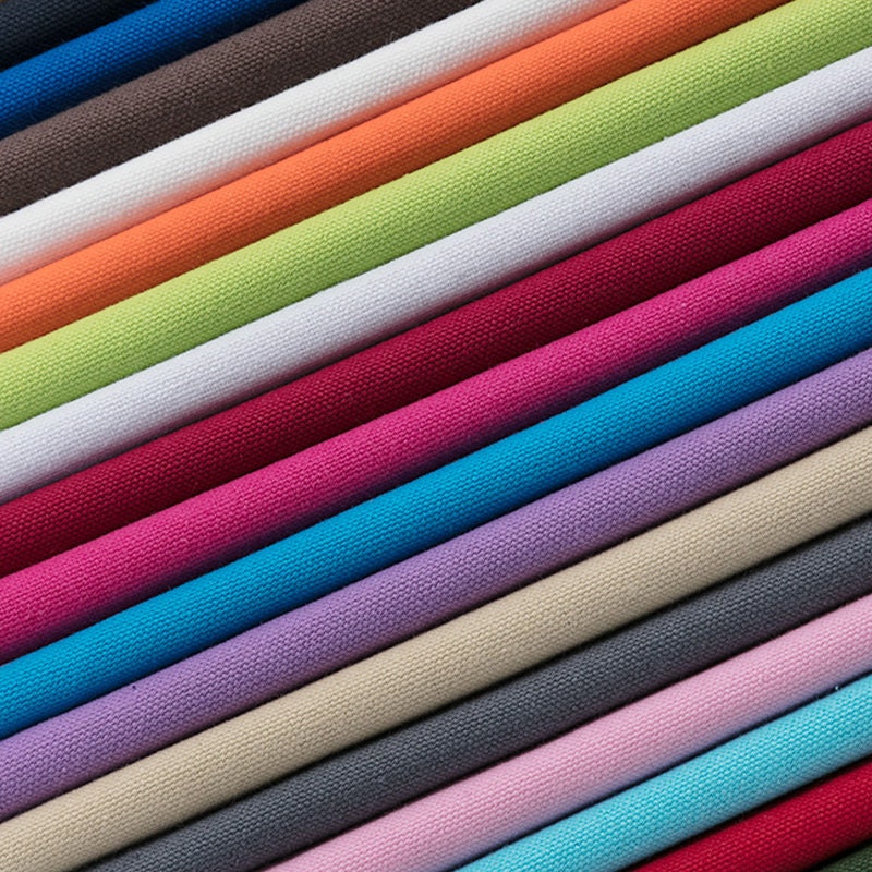 8oz Canvas Fabric,100% Cotton Canvas, Color Canvas Fabric, Sofa Fabric ...