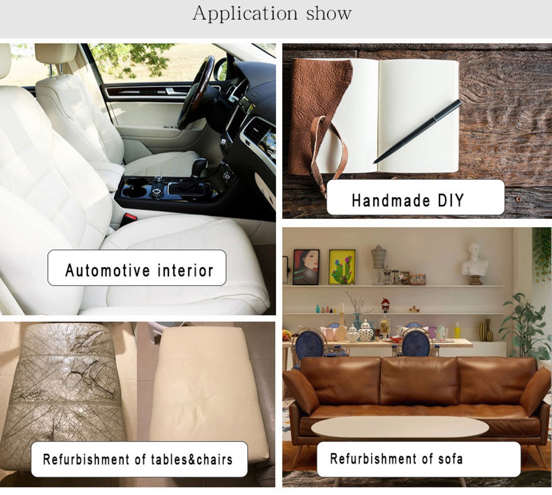 Self-adhesive Leather Fabric, Artificial Leather, Sofa Leather Fabric ...