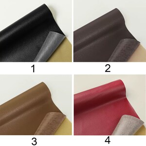 Self-adhesive Leather Fabric, Artificial Leather, Sofa Leather Fabric ...