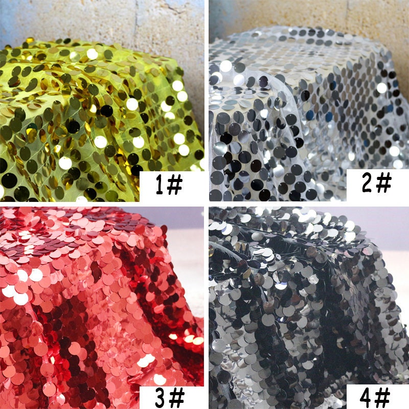 Large Sequin Fabric, Sequin Backdrop, Net Gauze Bottom, Fish Scale ...