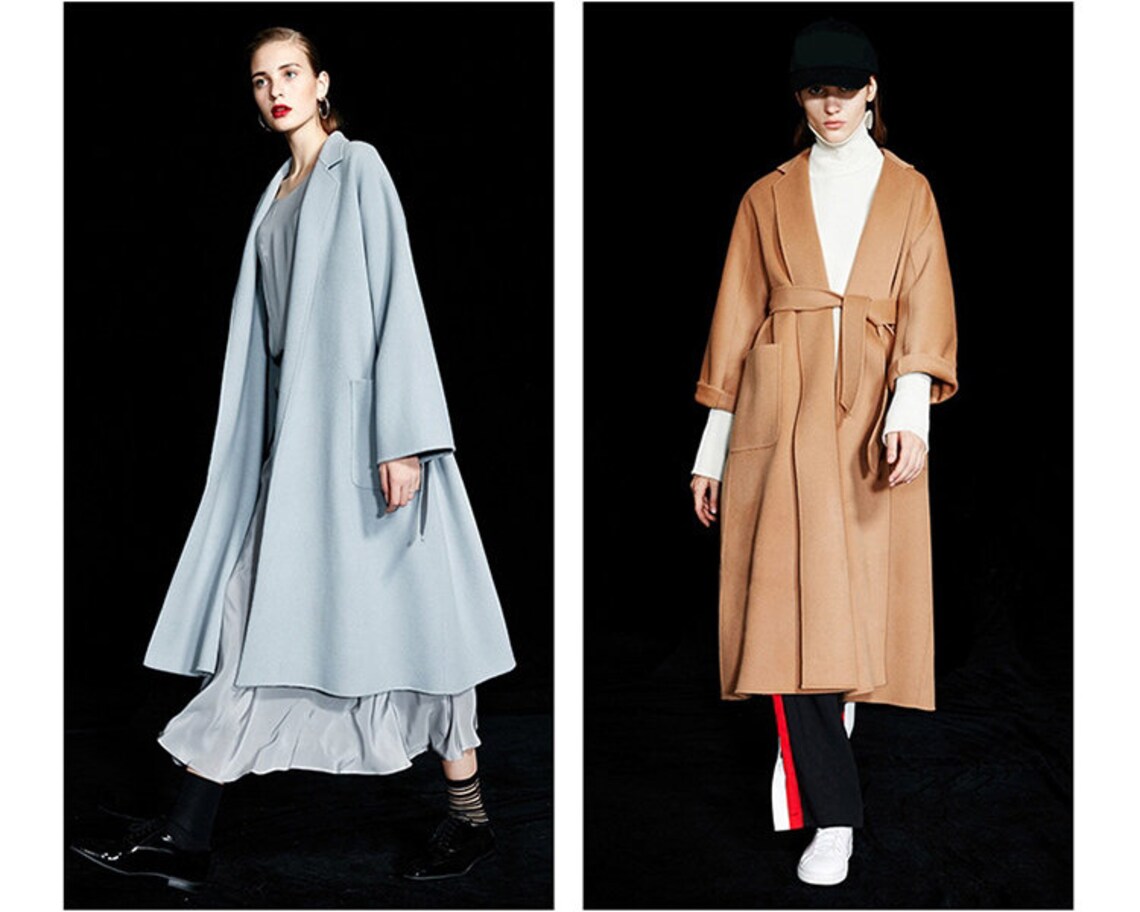 Woolen Fabric Faux Wool Fabric Coat Fabric Autumn Winter - Etsy