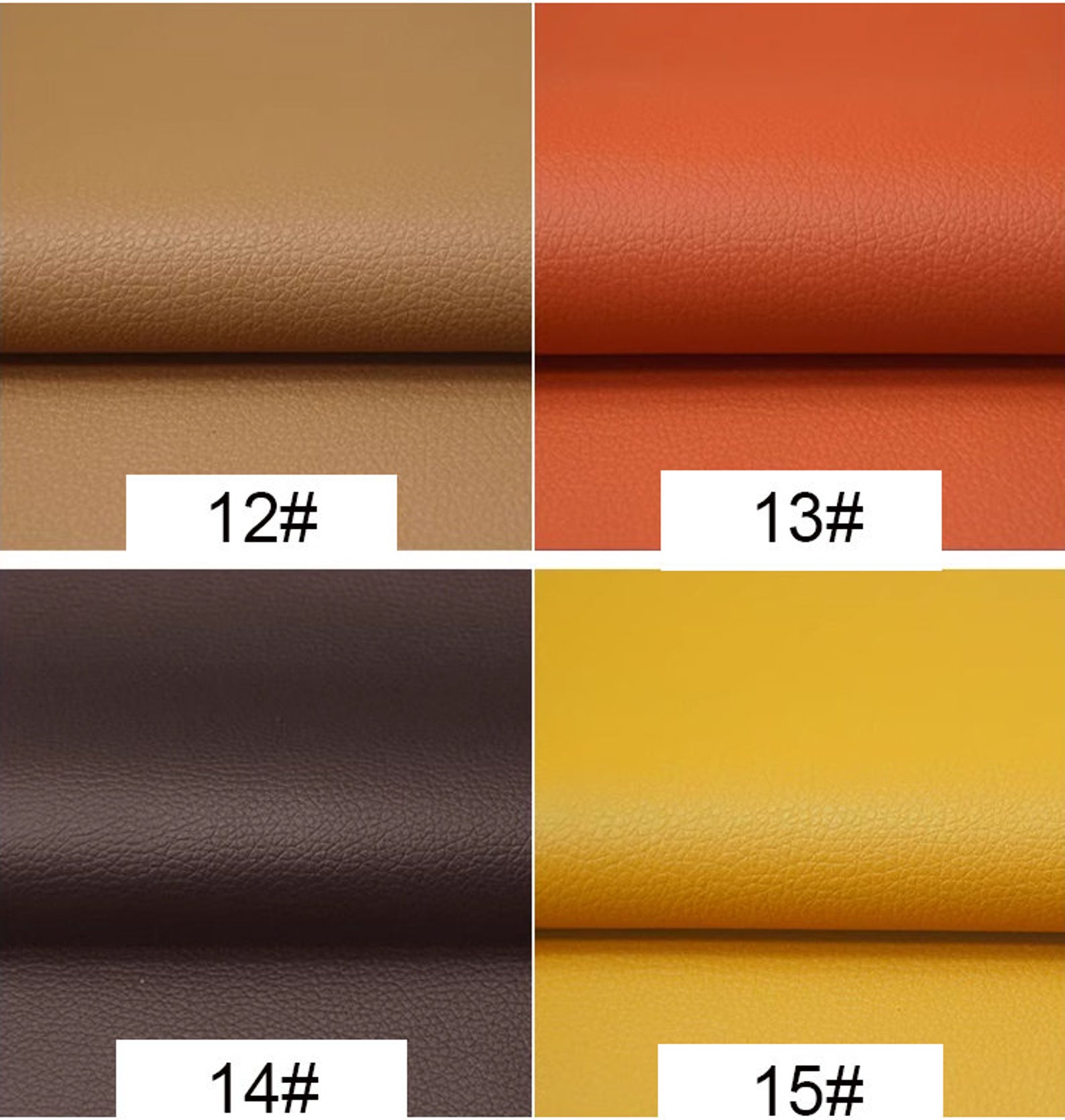 Faux Leather Fabric by the Yard, Fake Leather Fabric, Artificial ...