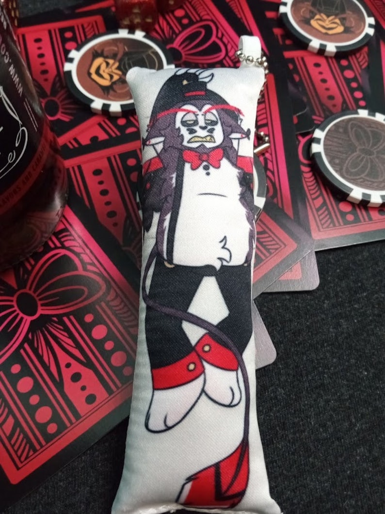 Husk Hazbin Hotel Mini Body Pillows Dakimakura - Etsy Australia