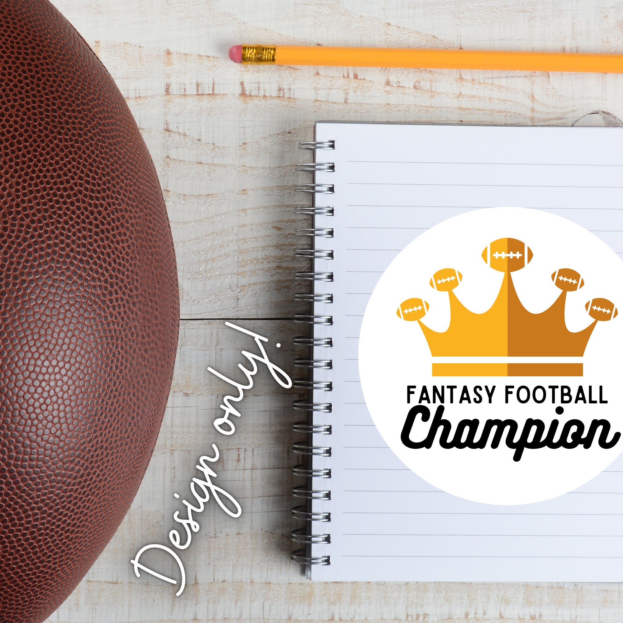 Fantasy Football Champion Design INSTANT DOWNLOAD DESIGN Cricut Cut ...