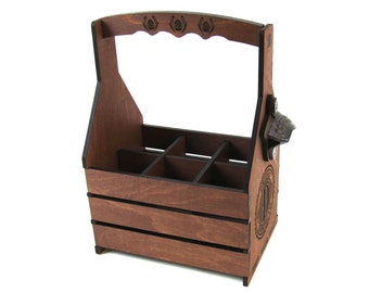 Beer Caddy Svg - Etsy