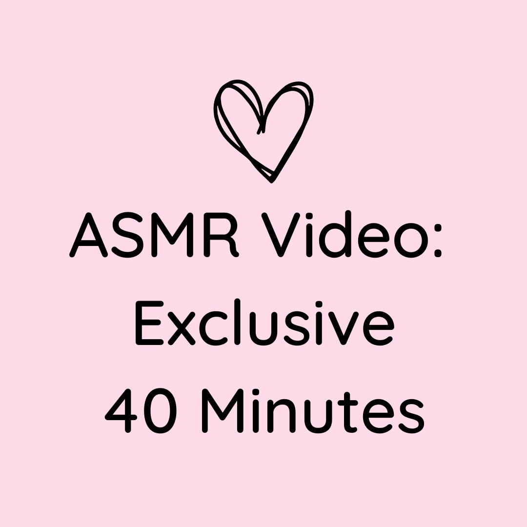 Exclusive 40 Minute ASMR Custom Video - Etsy