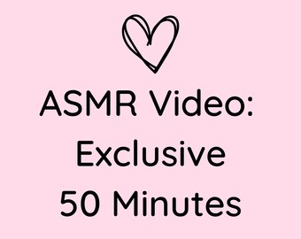 Basic 40 Minute ASMR Custom Video - Etsy