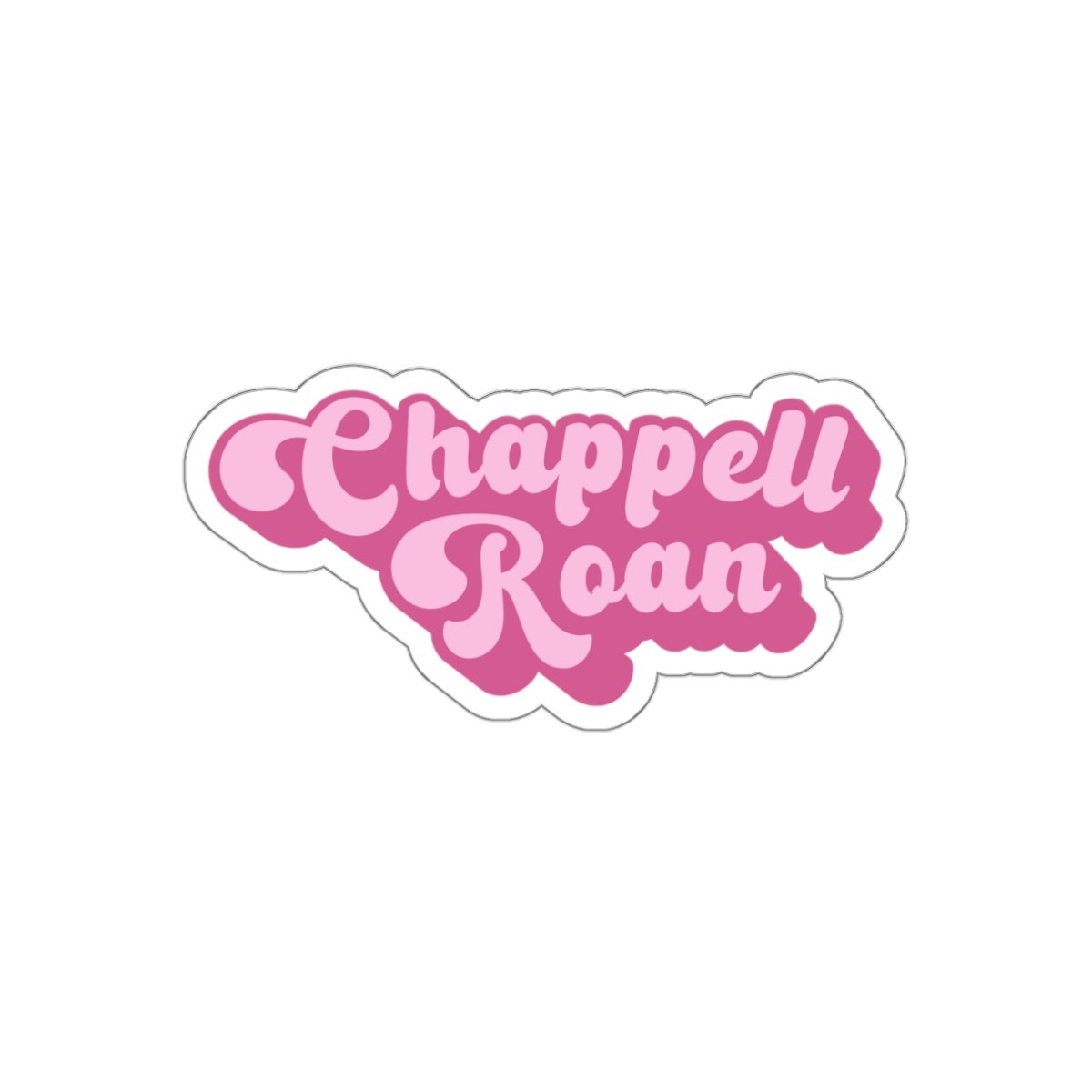 Chappell Roan Pink Sticker - Etsy