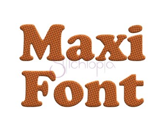 Embroidery Comic Font - Etsy