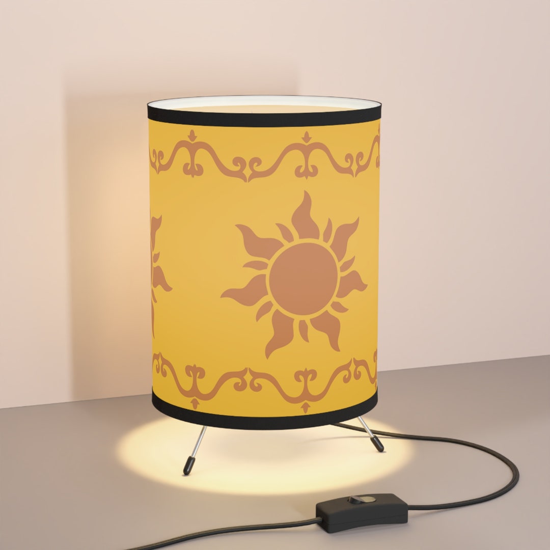 Tangled rapunzel Lantern Inspired Lamp Bedside Table Lamp Desk Lamp ...