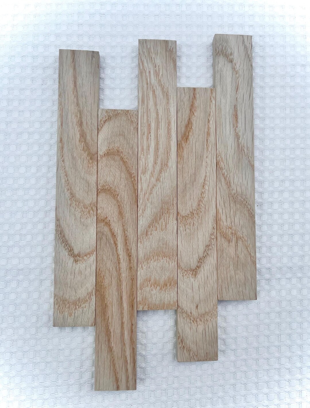 Oak Wood Blocks – 30 Loose Craft Blocks for DIY Projects, Natural and ...