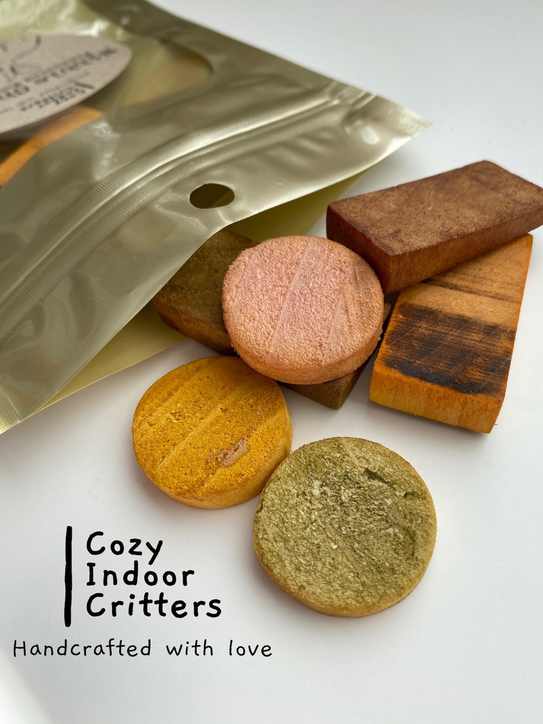 Nibble Chunks - Flavoured Wood Chews Rabbit Bunny /hamster/guinea Pig ...