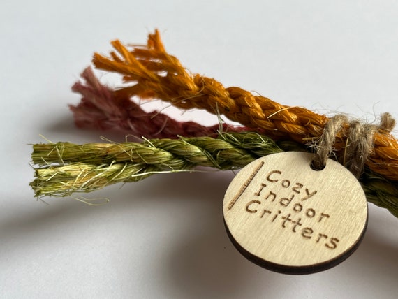 The Rope Bundle Organic Flavoured Rabbit Bunny / Hamster / - Etsy