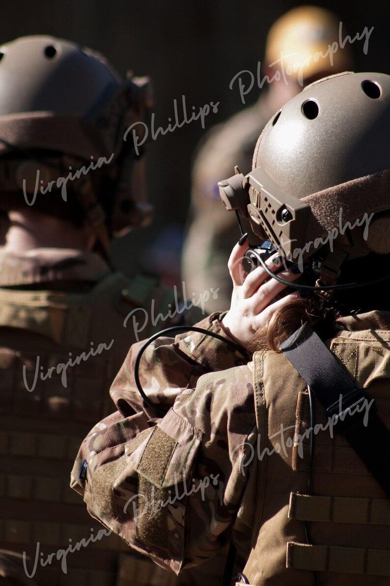 Tactical Woman | Framed Photograph | Wall Art | Home Decor | Office ...