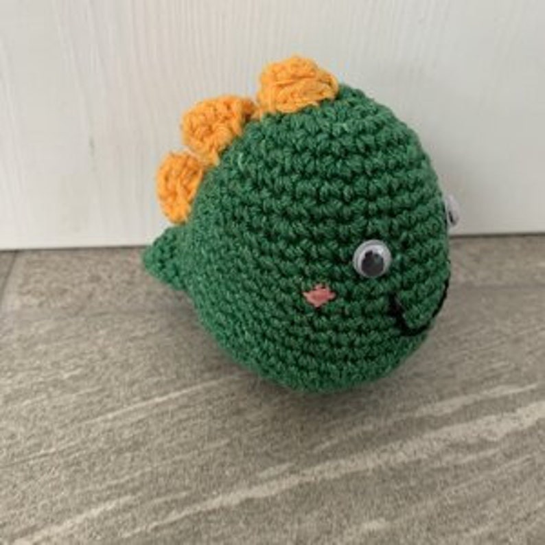 Colourful Mini Dino Crochet Pattern PDF for Kids Toys | Etsy