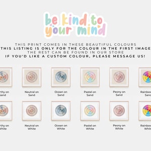 Feelings Wheel / Emotion Wheel | Peony Pink & Monochrome on White ...