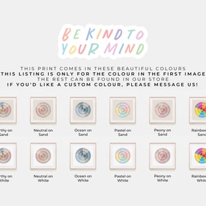 Feelings Wheel / Emotion Wheel Peony Pink & Monochrome on - Etsy