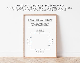 Grounding Technique Therapy Office Decor School Counselor - Etsy
