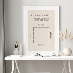 Box Breathing Technique | Pastel | Anxiety and Emotional Regulation ...