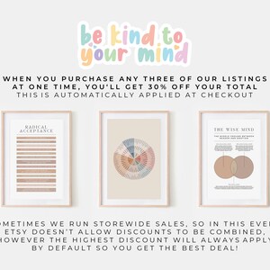 Grounding Technique Blush Pink Printable Mindfulness Poster for Coping ...