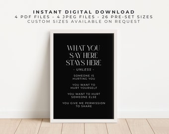 Grounding Technique Therapy Office Decor School Counselor - Etsy