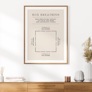 Box Breathing Technique | Pastel | Anxiety and Emotional Regulation ...