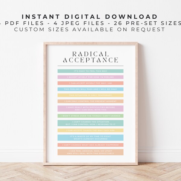 Feelings Wheel / Emotion Wheel Peony Pink & Monochrome on White ...